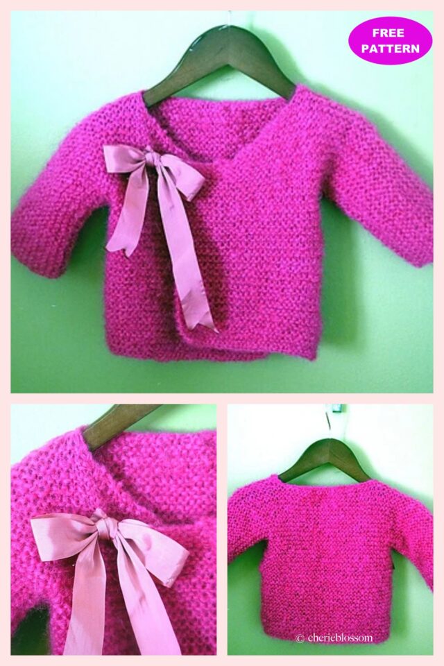 5 Baby Cardigan Knitting Patterns – FREE - iGOODideas.com