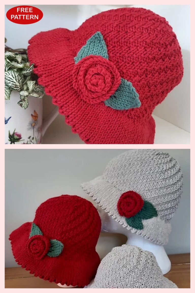 5 Free Sun Hat Knitting Patterns You’ll Love - iGOODideas.com